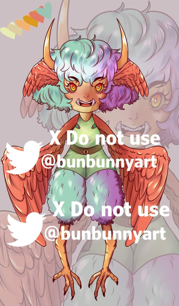 Chibi Harpy Girl | ADOPT - YCH.Commishes Chibi Harpy Girl | ADOPT - YCH.Commishes
