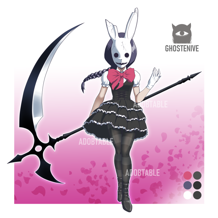 Bunny Reaper | Adoptable - YCH.Commishes Bunny Reaper | Adoptable - YCH.Commishes