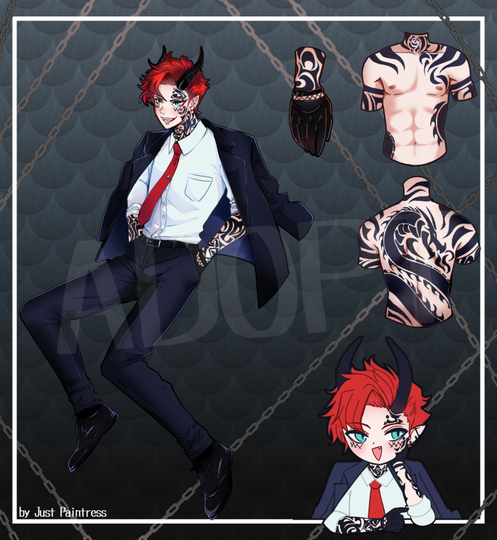 Demon boy adopt - YCH.Commishes Demon boy adopt - YCH.Commishes
