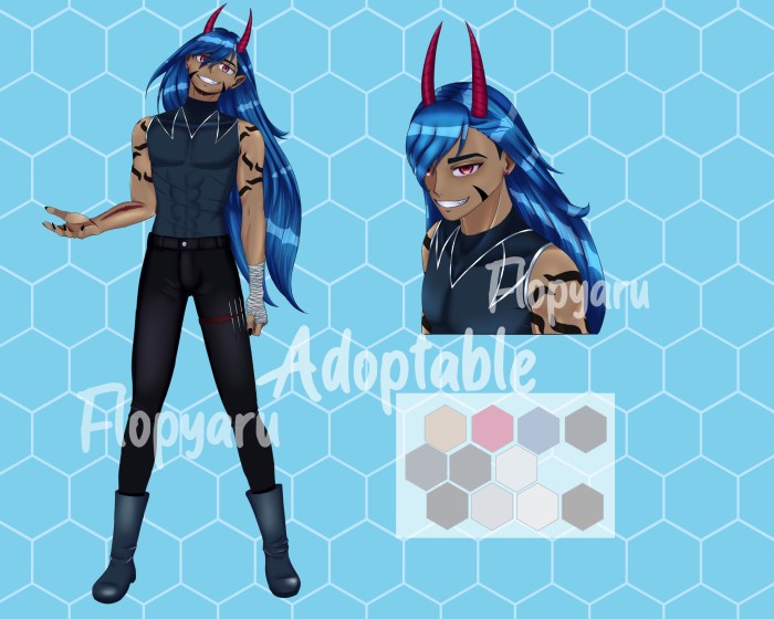 Adopt Demon Boy - YCH.Commishes Adopt Demon Boy - YCH.Commishes