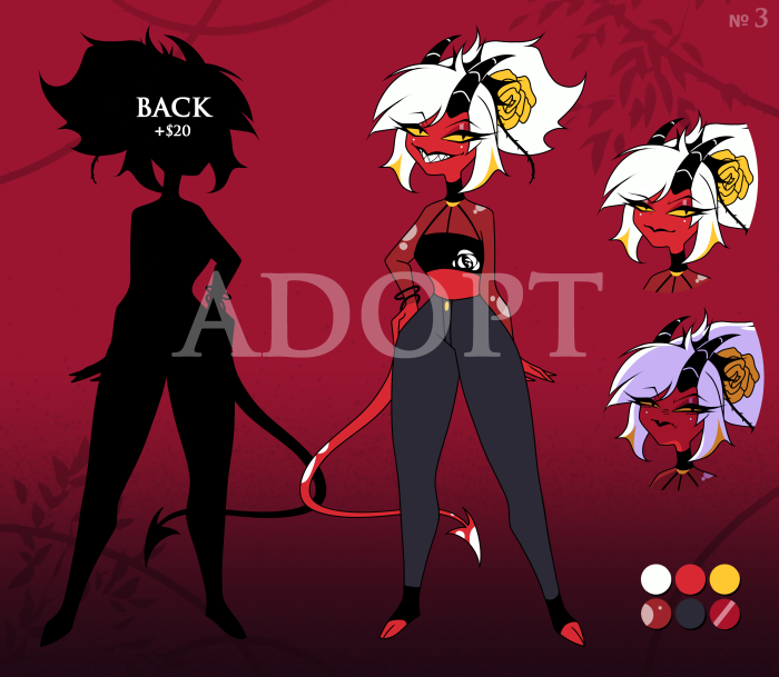 Adop - Helluva Boss - YCH.Commishes Adop - Helluva Boss - YCH.Commishes